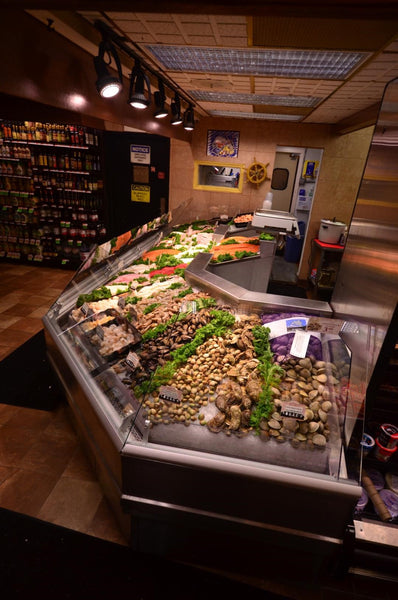 SeafoodCasesOnline.com - FSC22261 Full-Service Seafood Case with Wedge ...
